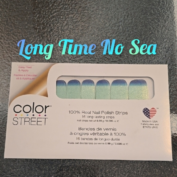 Color Street | Makeup | Color Street Retired Long Time No Sea Ombre ...